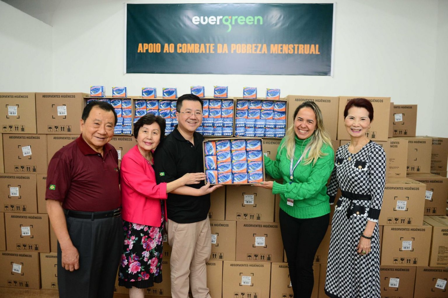 Ever Green faz doação de 240 mil absorventes em São Bernardo - Revista ...