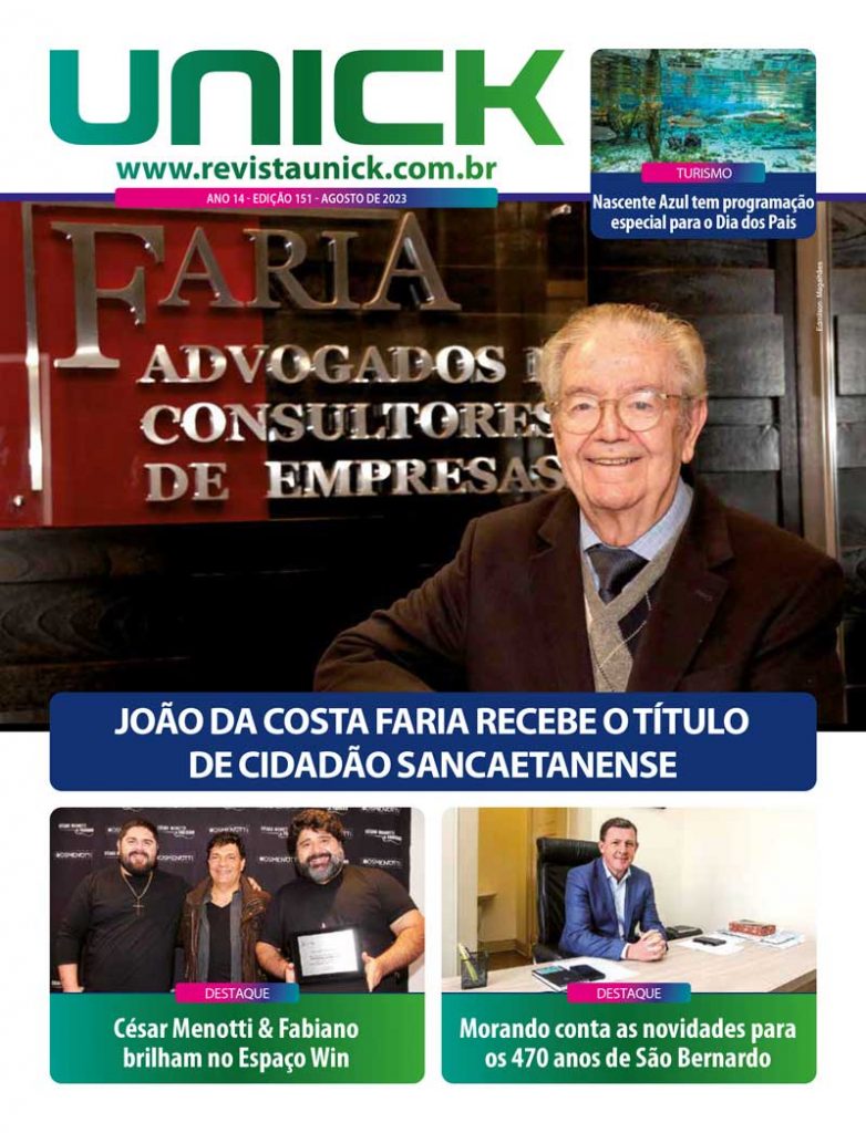 Revista Unick – Edição 151 – Agosto/2023 - Revista Unick