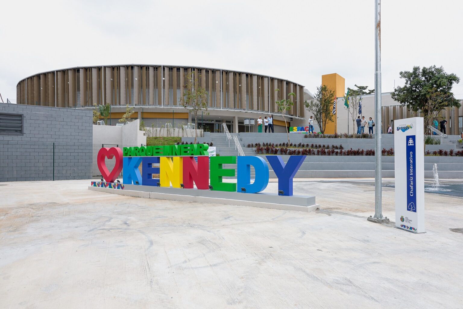 São Caetano inaugura parque linear na Kennedy e entrega Cidade das ...