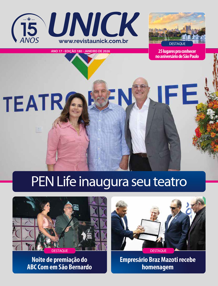 Revista Unick – Edição 180 – Janeiro/2026 - Revista Unick